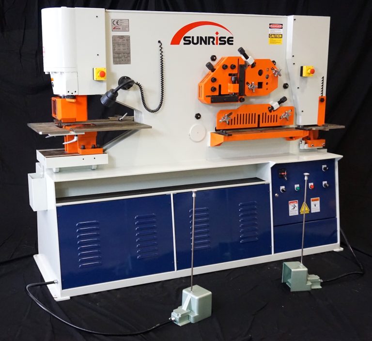 Sunrise IW-110S - Hydraulic Ironworker - Trilogy Machinery