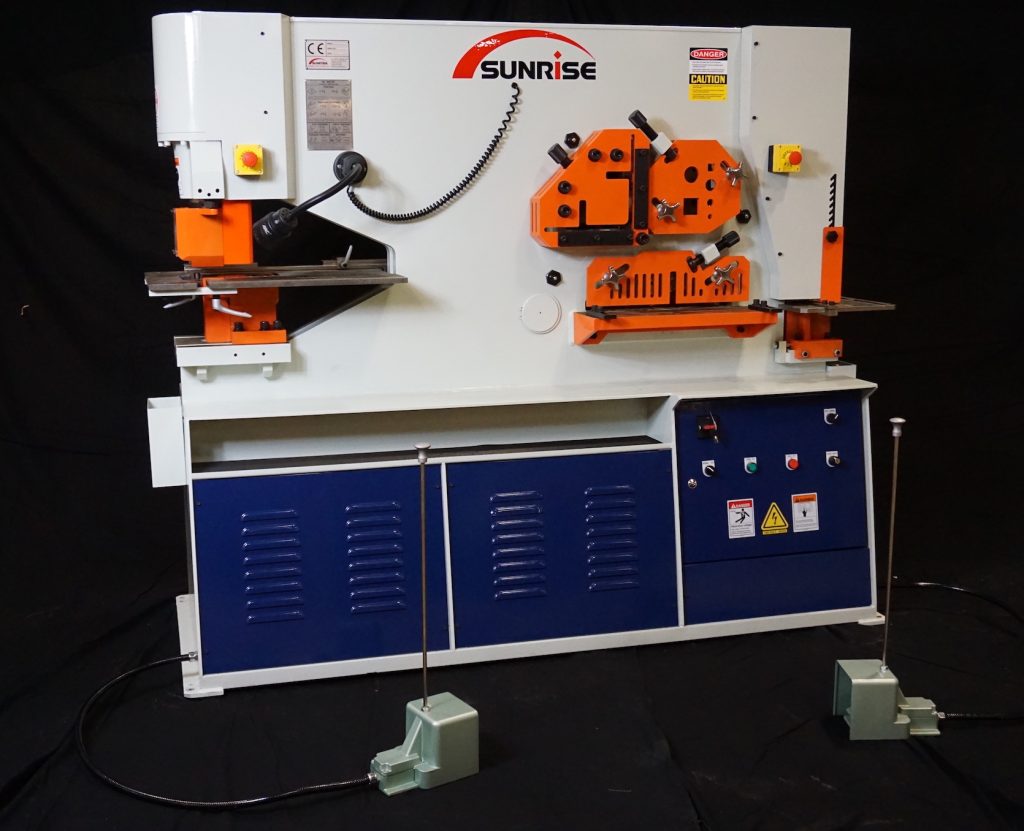 Sunrise IW-110SD - Hydraulic Ironworker - Trilogy Machinery