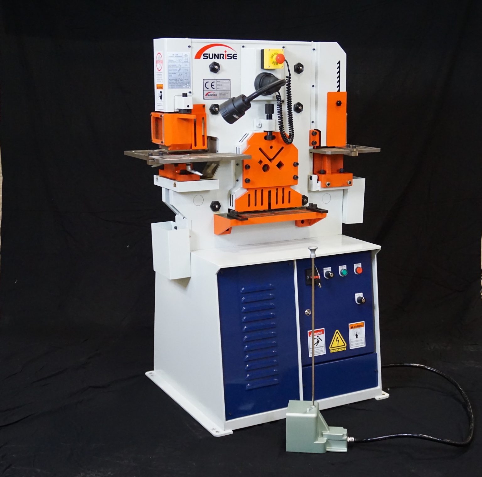 Sunrise IW-66K - Hydraulic Ironworker - Three Phase - Trilogy Machinery