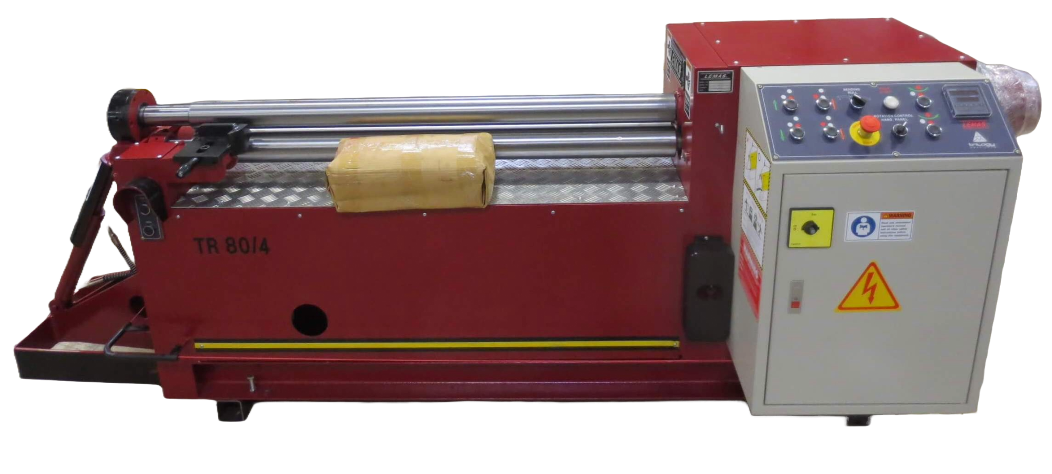 Lemas Three-Roll Plate Bending Rolls - TR Series - Trilogy Machinery