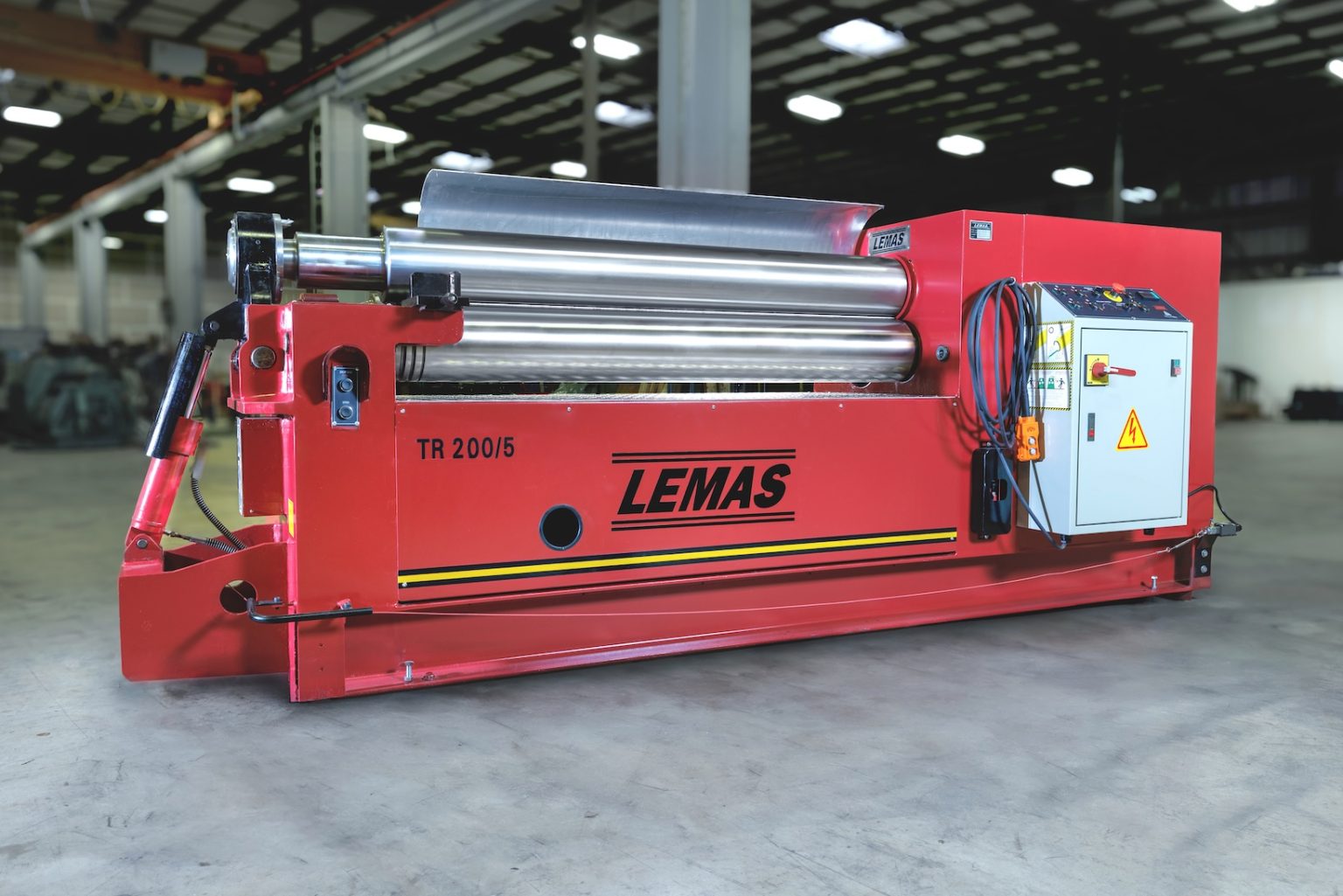 Lemas Three-Roll Plate Bending Rolls - TR Series - Trilogy Machinery