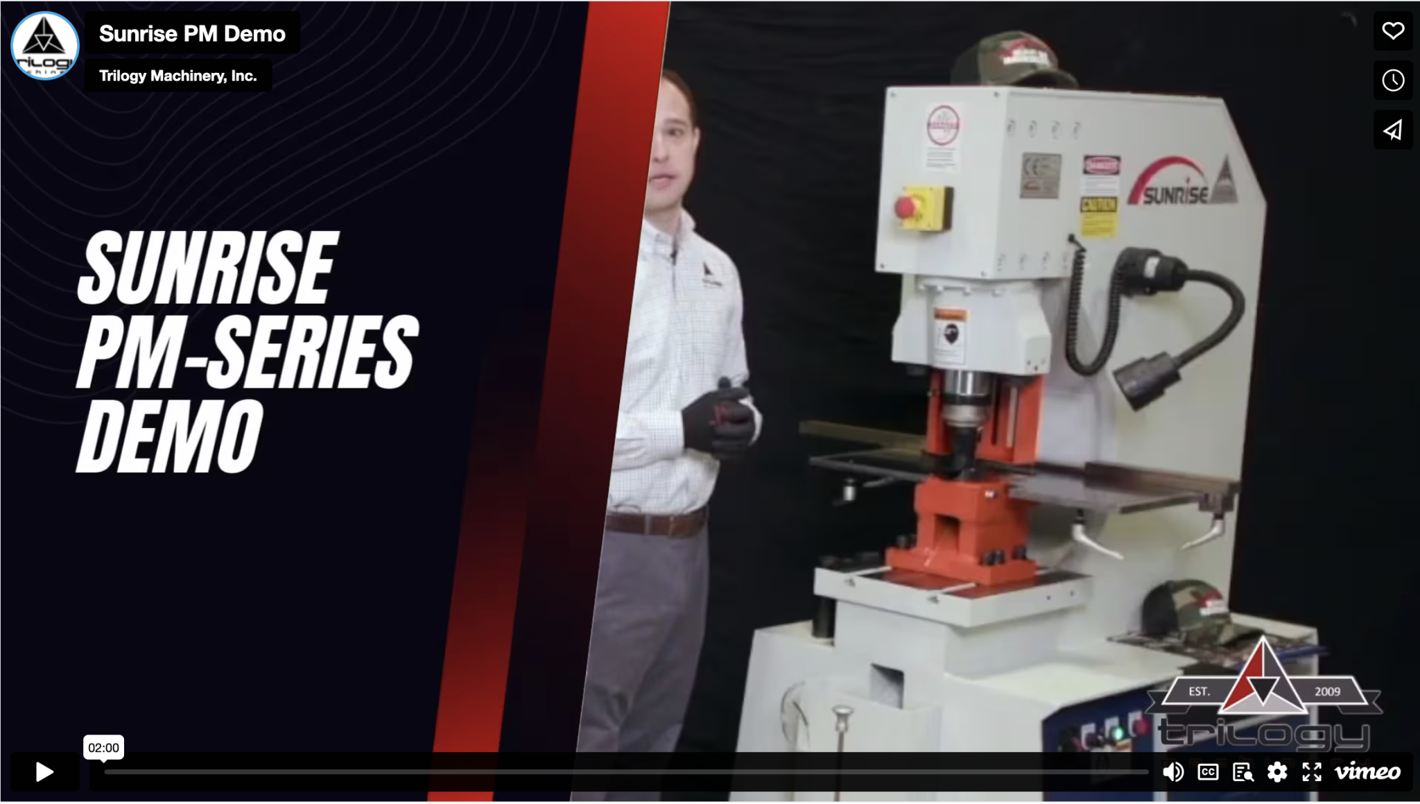 PM Series - Trilogy Machinery