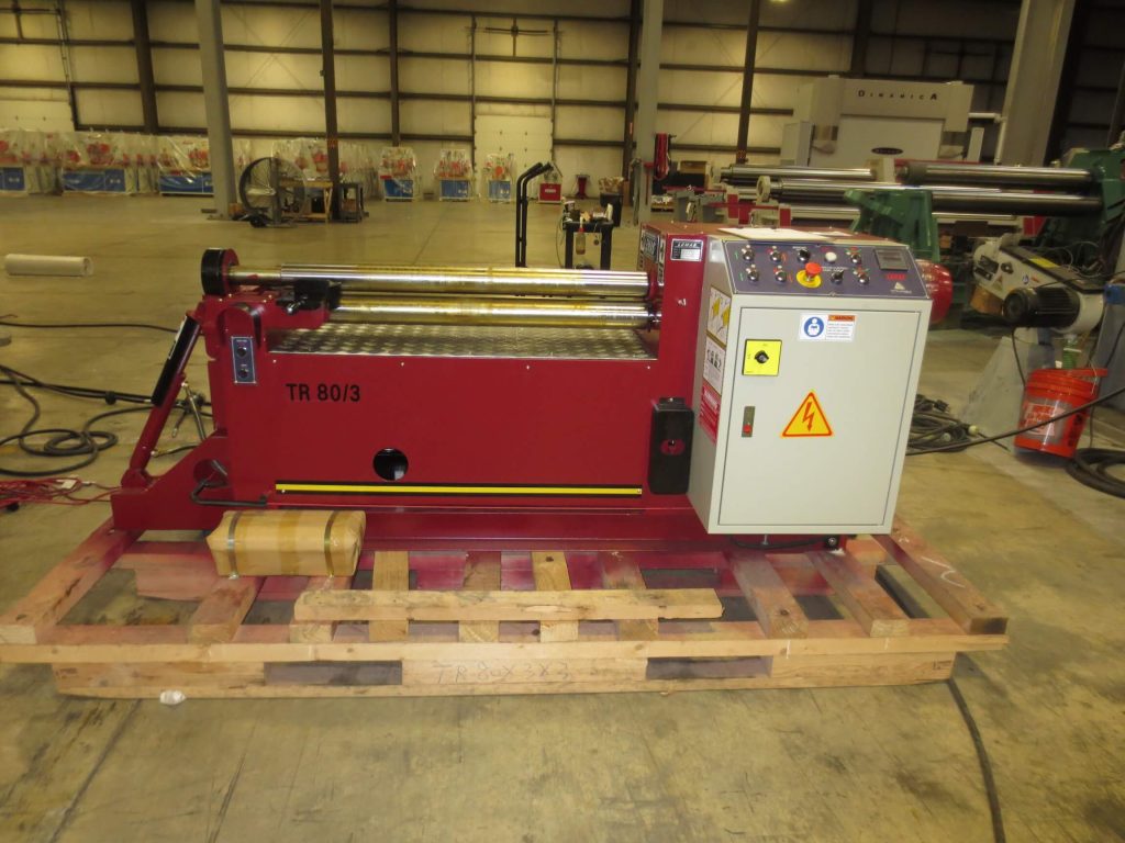 Lemas Three-Roll Plate Bending Rolls - TR Series - Trilogy Machinery