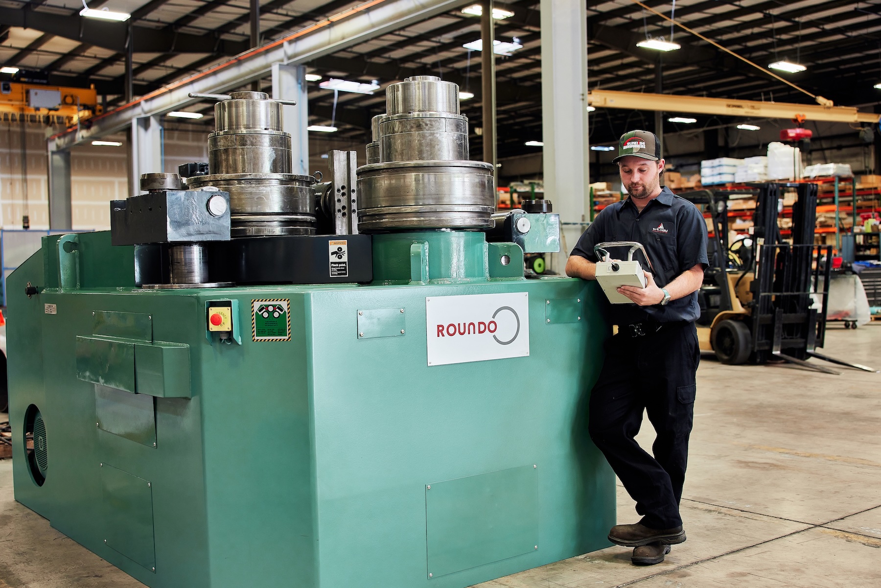 Refurbished Plate and Angle Bending Rolls - Trilogy Machinery